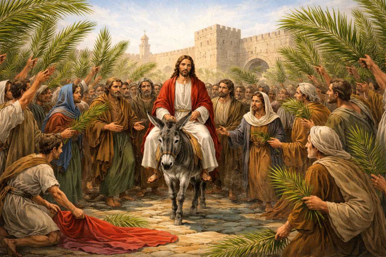 Domingo de Ramos: la paradoja del Rey que no buscaba un trono terrenal ...